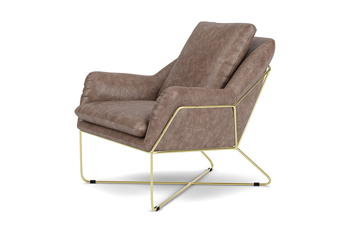 Crosshaven Accent Chair in Dark Gray Chairs Living Room